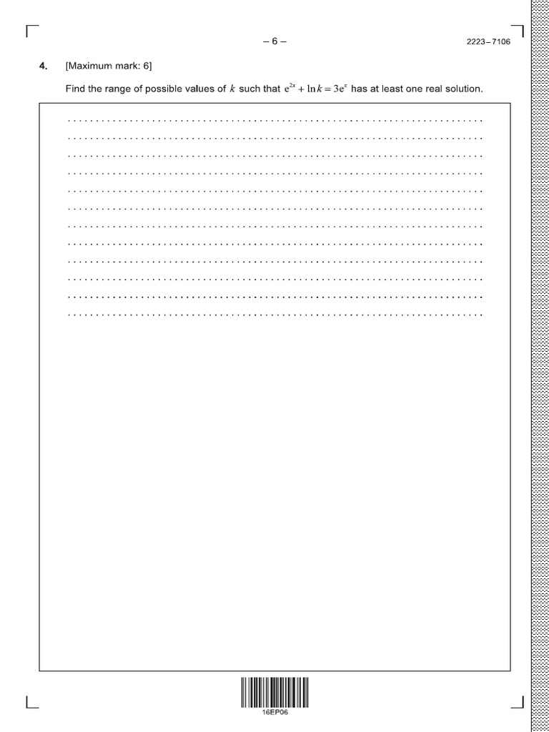 Question Paper 1 2023 May | PDF