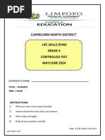Grade 4 Geography 2025 March Exam Final | PDF | Road