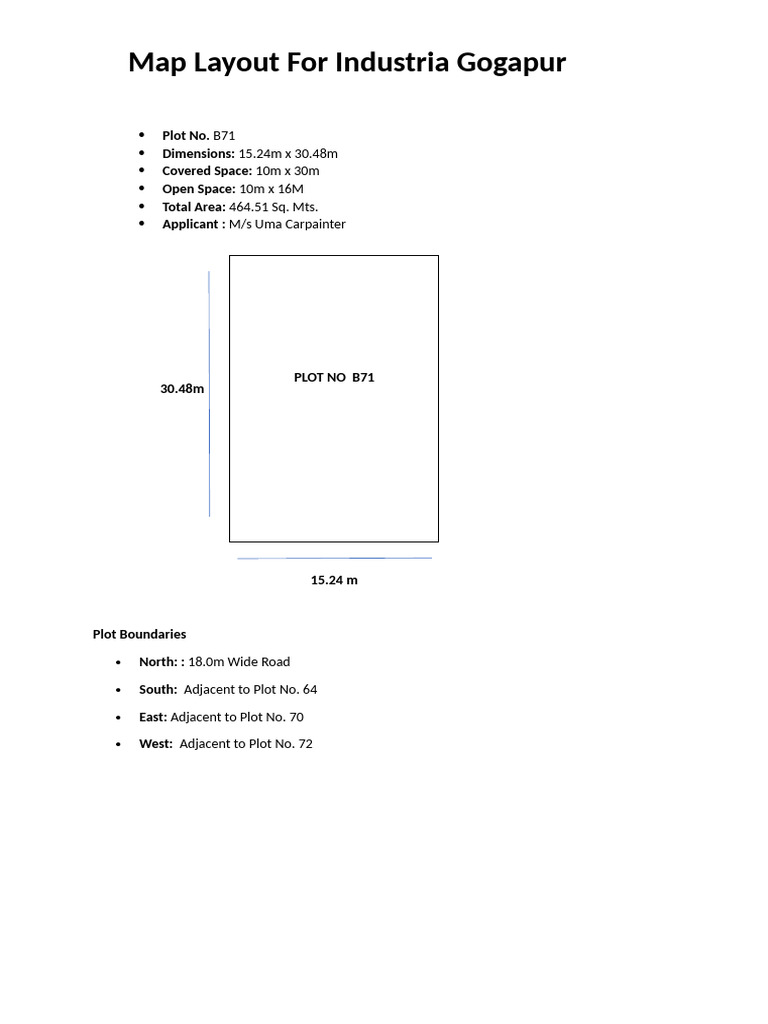 Plot No B71 | PDF