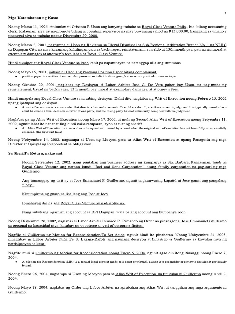 Detailed CASE Session VI | PDF