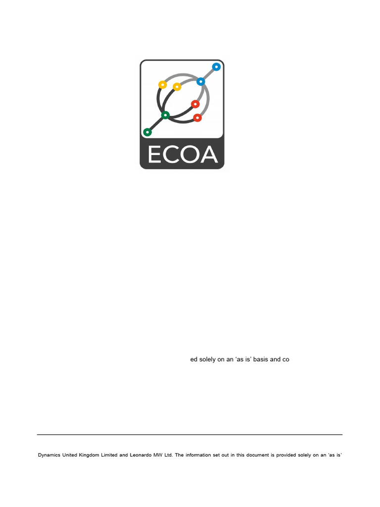ECOA AS Part 1 Concepts I06 AS | PDF | System | Xml