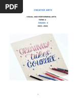 Creative Arts Grade 6 Learner Term 3 2025 | PDF | Waste | Recycling