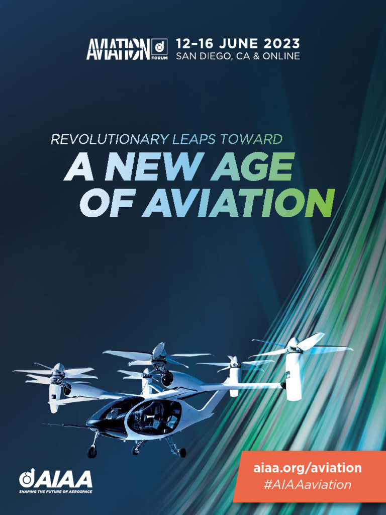 2023 Aiaa Aviation Forum Program | PDF | Nasa | Aerospace