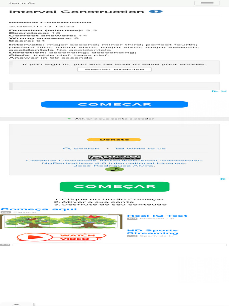 Interval Construction | PDF