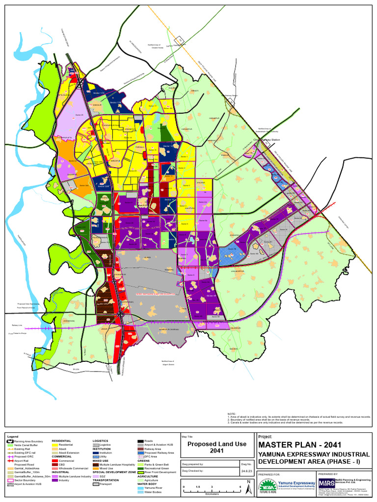 YEIDA 1 Sector Boundary Layout 20240414 2 1 | PDF