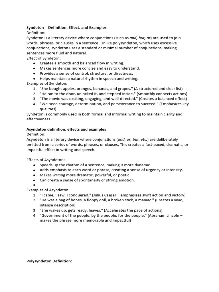 Literary devices March 2025 Cambridge | PDF | Sentence (Linguistics)