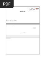 Unisa Take-Home Exam Submission Guide | PDF | Image Scanner | Mobile App