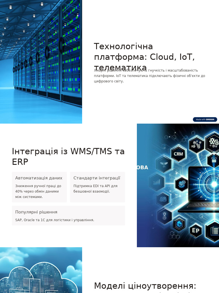 Tehnologichna Platforma Cloud IoT Telematika | PDF
