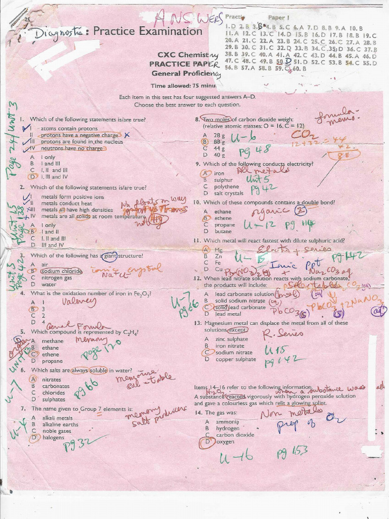 Practice Exam - 1 | PDF