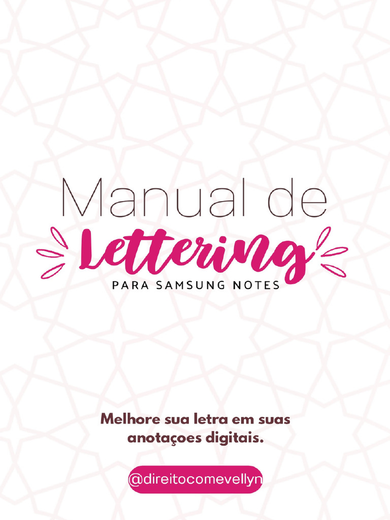 Guía de Lettering en Samsung Notes | PDF