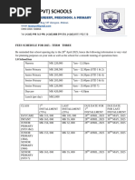 2025 Fee Structure Makini Primary School Ngong Road | PDF | Payments