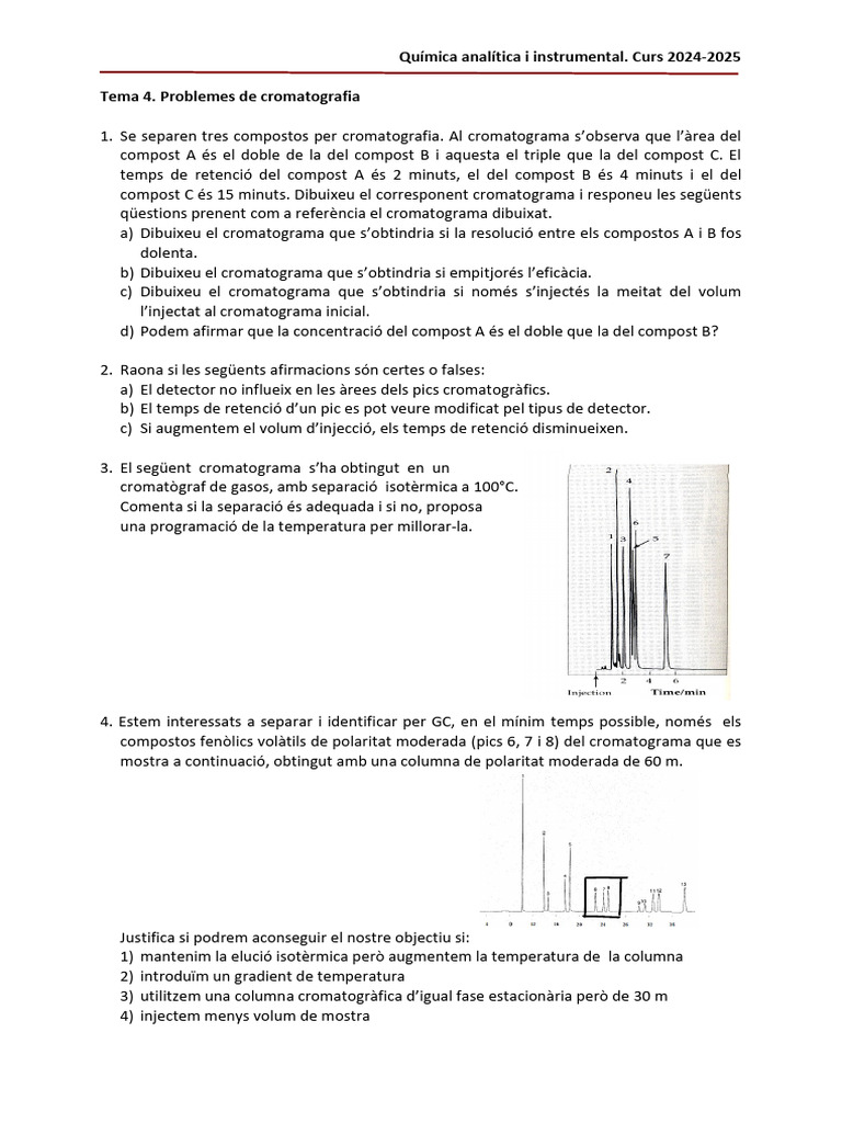 Problemes Tema 4 | PDF