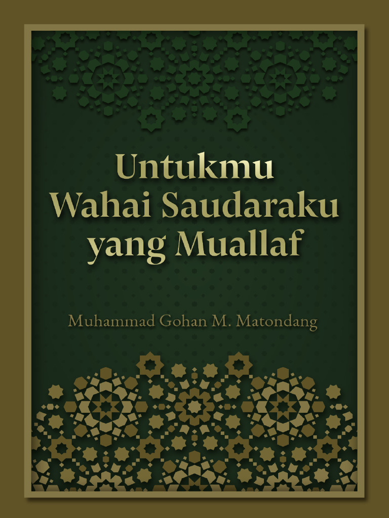 Untukmu Wahai Saudaraku Yang Muallaf | PDF