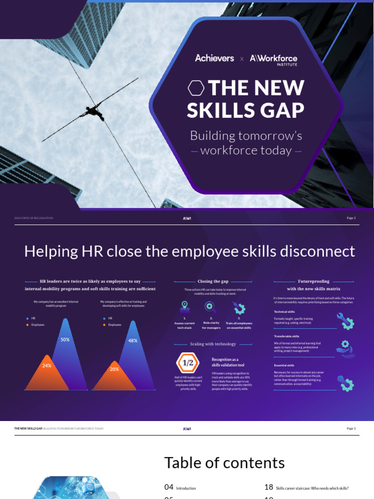 Closing the Skills Gap in HR | PDF | Human Resource Management ...