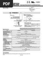 SPD910 Differential Air Pressure Switch | PDF | Switch | Pressure ...