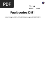 Scania Engine Fault Codes Overview | PDF | Diesel Engine | Throttle