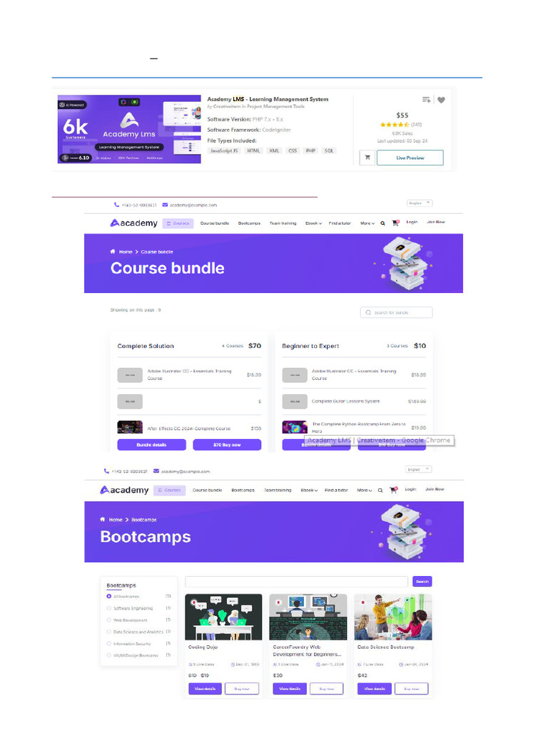 Tugas Mencari Script LMS Berbayar_24 Oktober 2024 | PDF