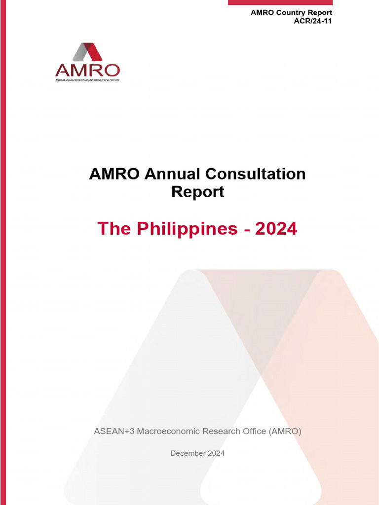 PH ACR 2024 For Publication | PDF | Inflation | Monetary Policy
