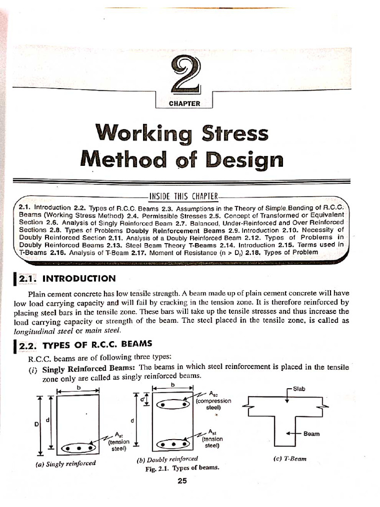 Working Stress Method | PDF