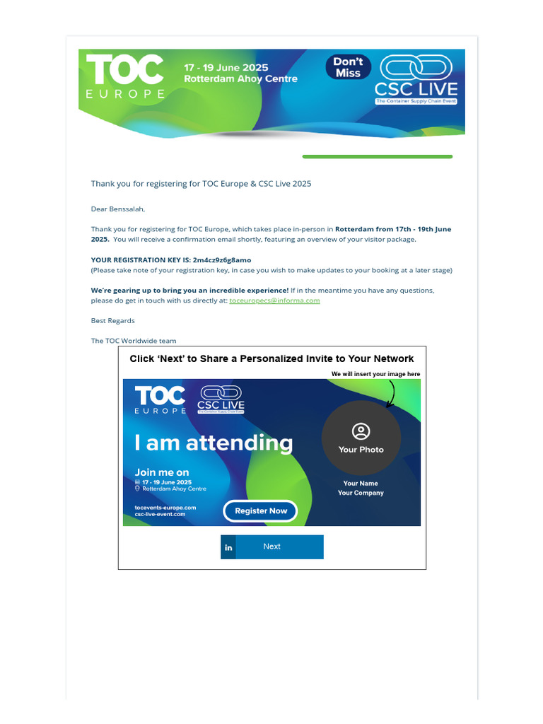 TOC Europe & CSC Live 2025 | PDF