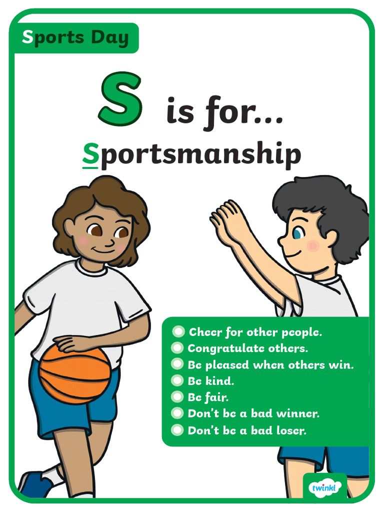ks1 Sports Day Acrostic Reminders Display Posters - Ver - 2 | PDF