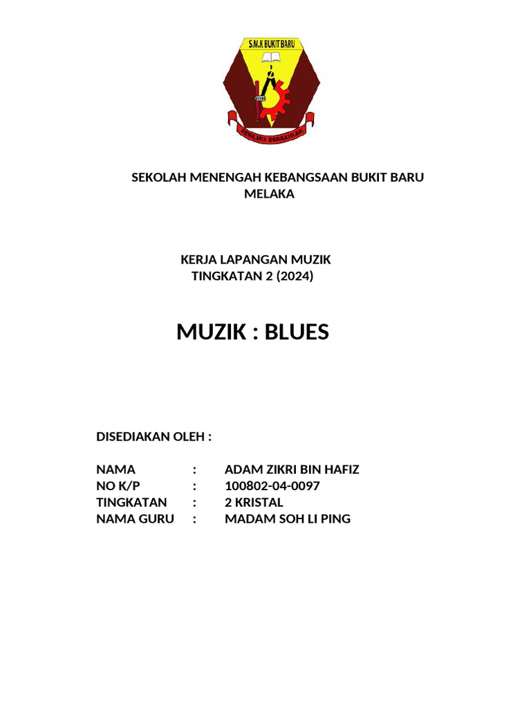 Cover Depan Muzik | PDF