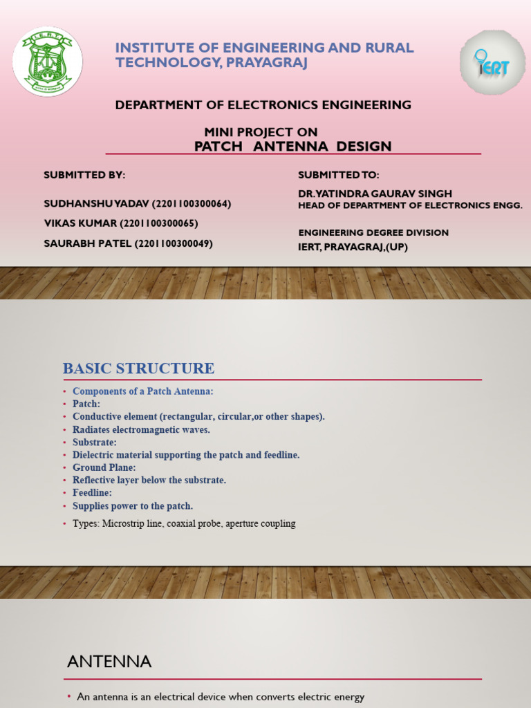 Patch Antenna Design and Principles | PDF | Antenna (Radio ...