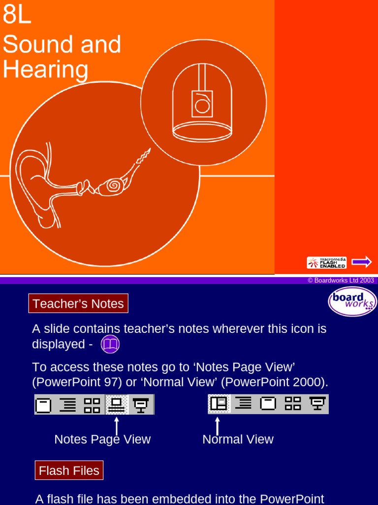 8L Sound and Hearing | PDF | Hearing | Ear