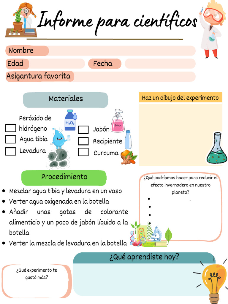 Informe para Científicos | PDF