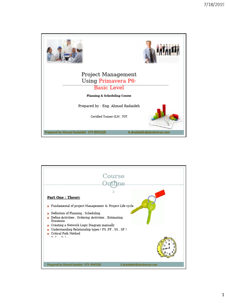 Primavera P6 Scheduling Fundamentals | PDF | Project Management