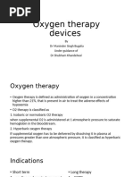 Overview of Oxygen Delivery Devices | PDF | Respiratory System ...