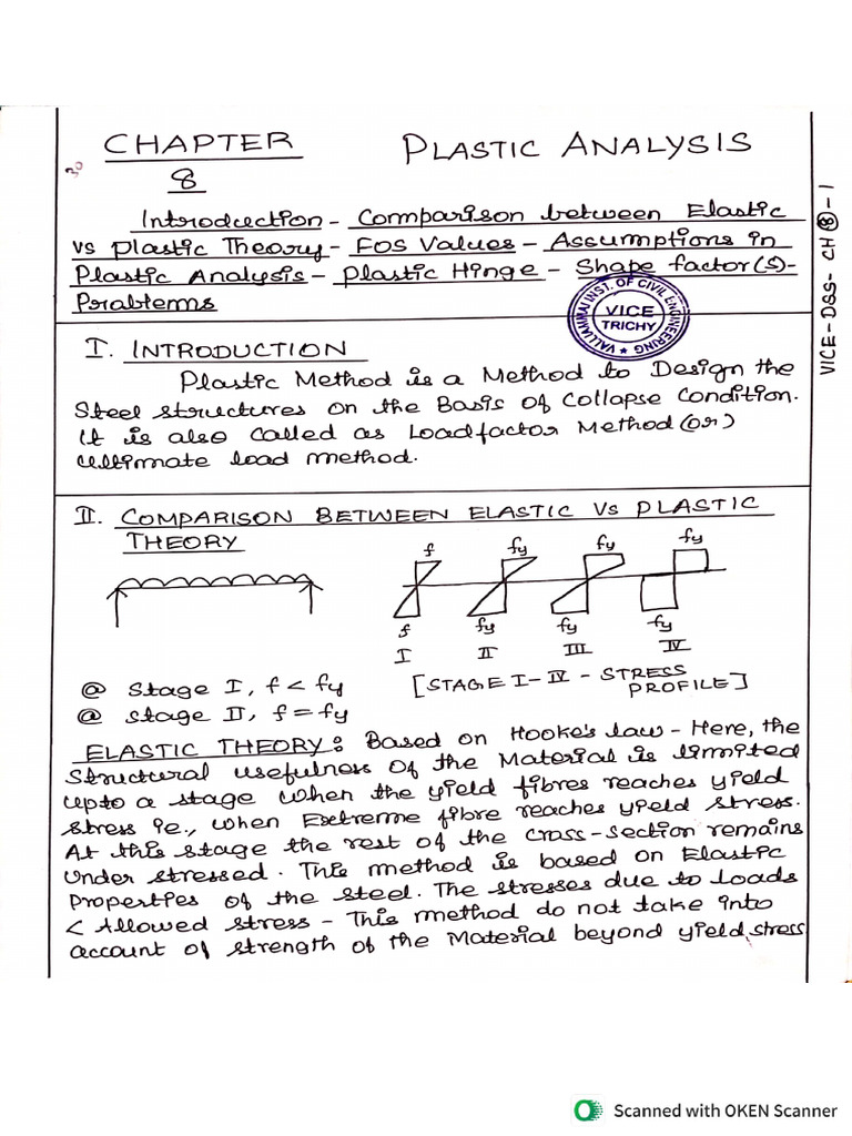 Plastic Analysis - DSS CH8 | PDF