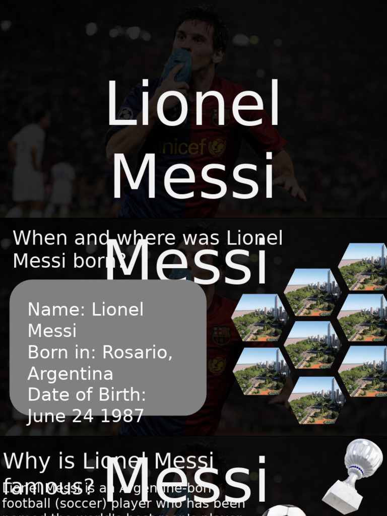 Golf Project Lionel Messi | PDF