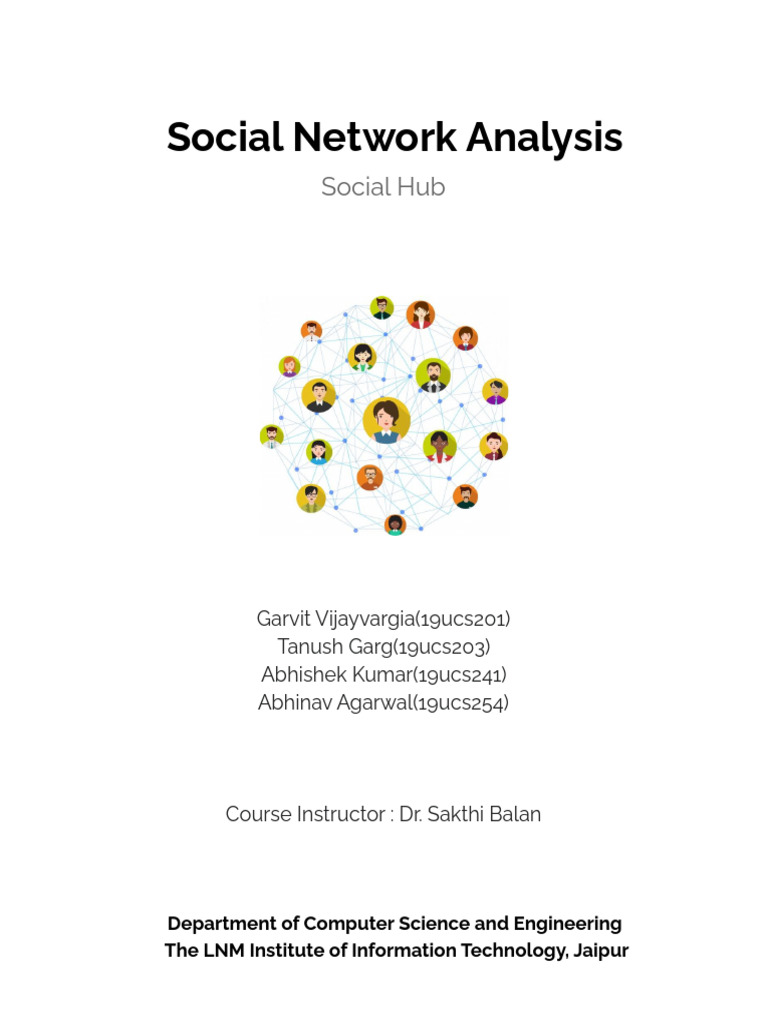 Twitter Social Networking Analysis | PDF | Operations Research | Applied Mathematics