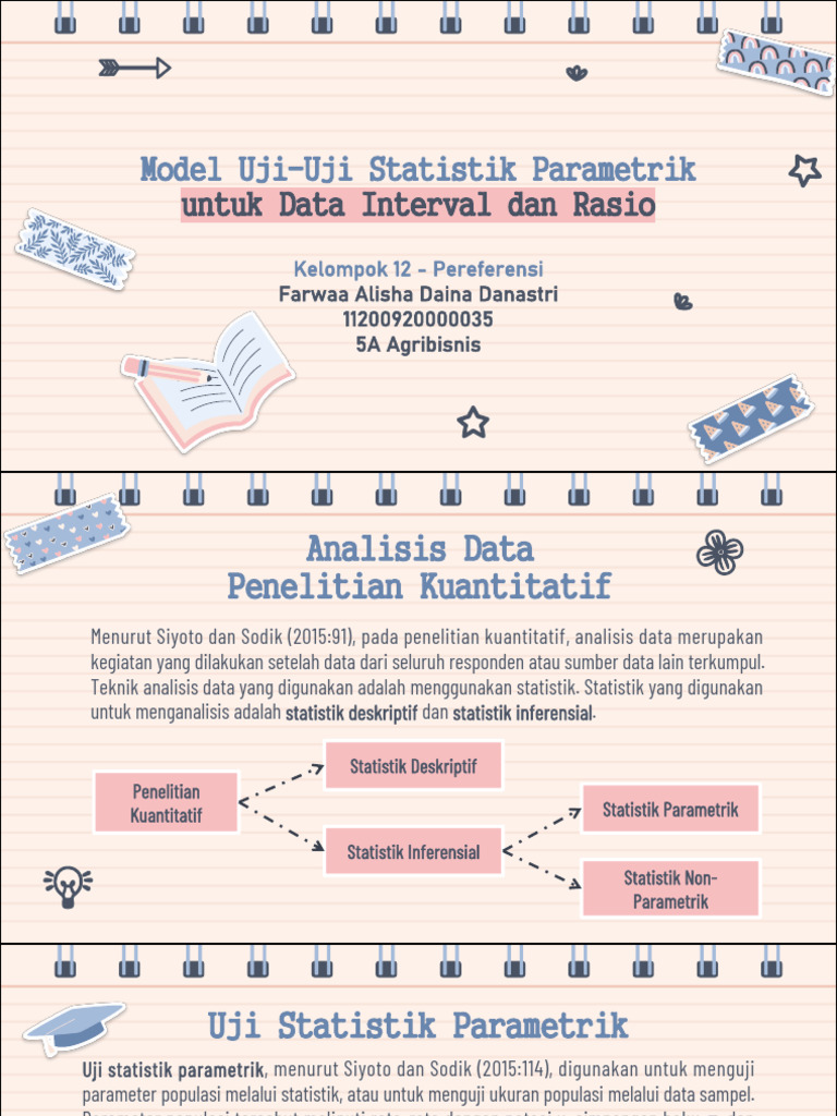 Uji Statistik Parametrik untuk Data Rasio | PDF