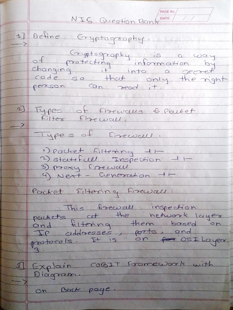 Nis Question Bank | PDF