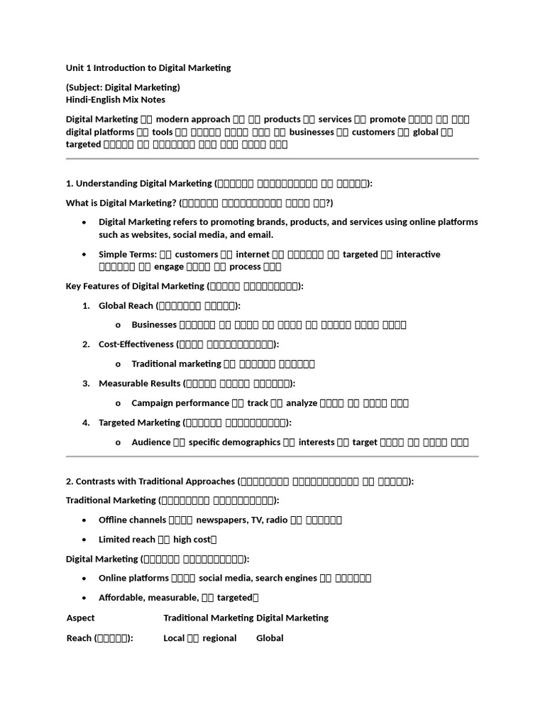 Digital Marketing | PDF