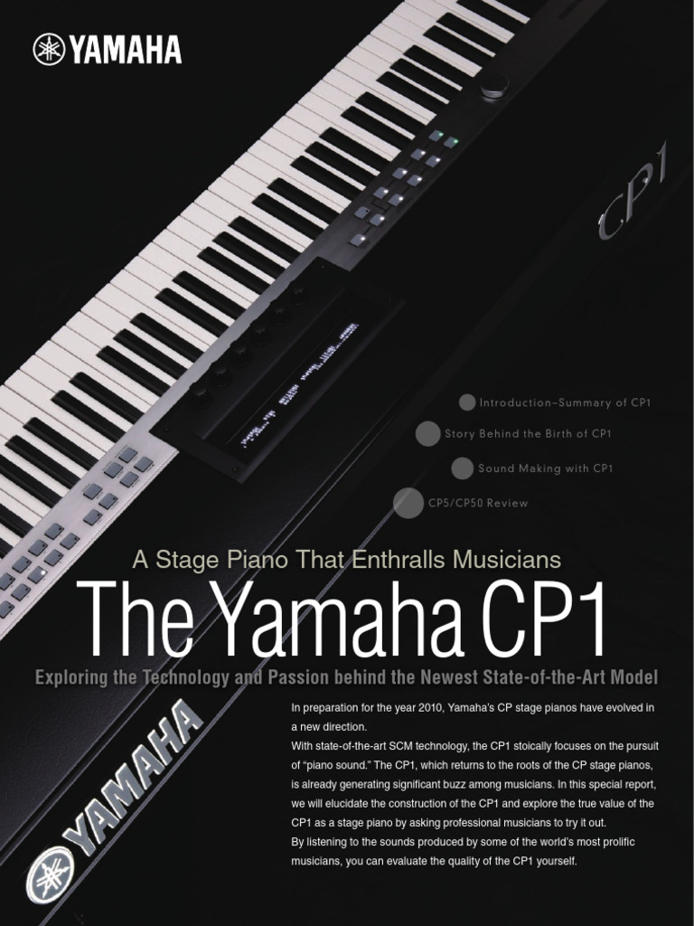 CP1_CP5_CP50_catalogE_02 | PDF | Piano | Synthesizer