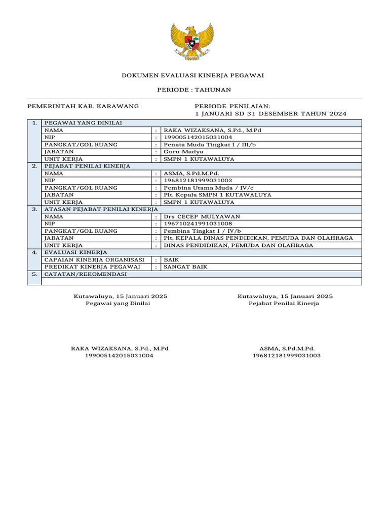 Sampul SKP 2024 | PDF