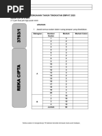 Kertas Ujian RBT Tahun 4 | PDF