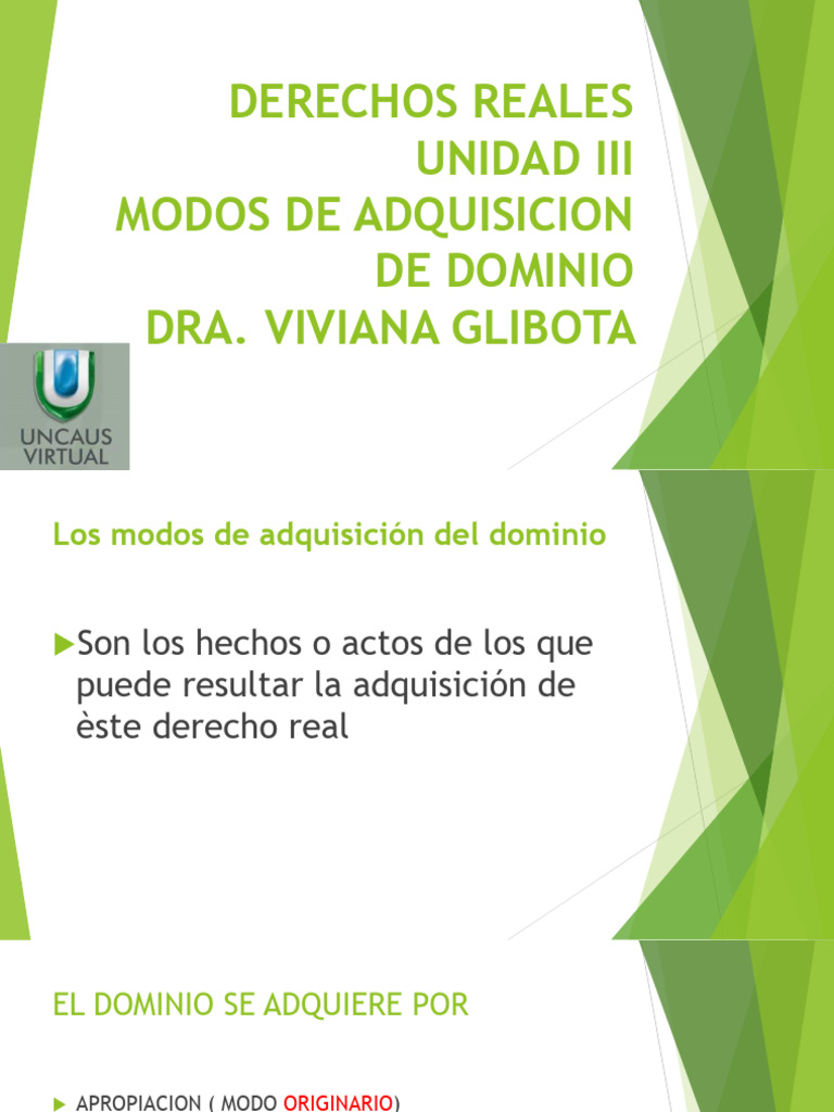 Repaso de La Unidad 3 | PDF | Posesión adversa | Propiedad