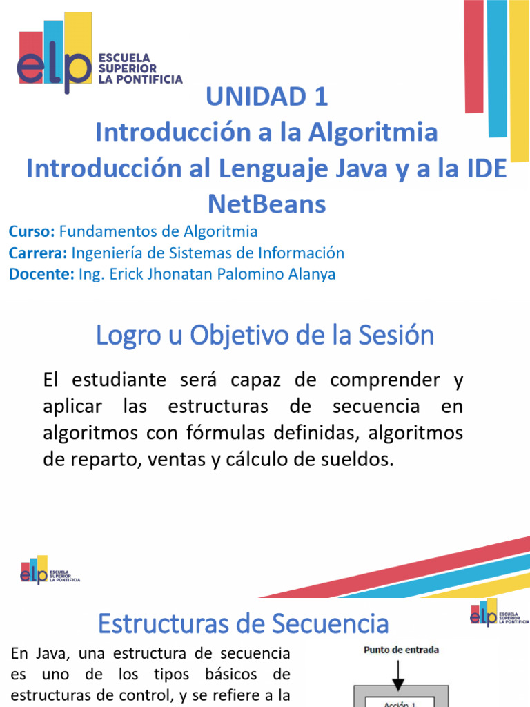 Material S4 - Estructuras de Secuencia | PDF | Algoritmos | Programa de ...
