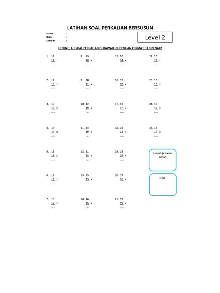 Les MTK Minggu | PDF