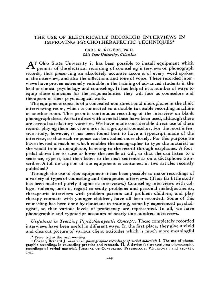 The Use of Electrically Recorded Interviews in Improving ...