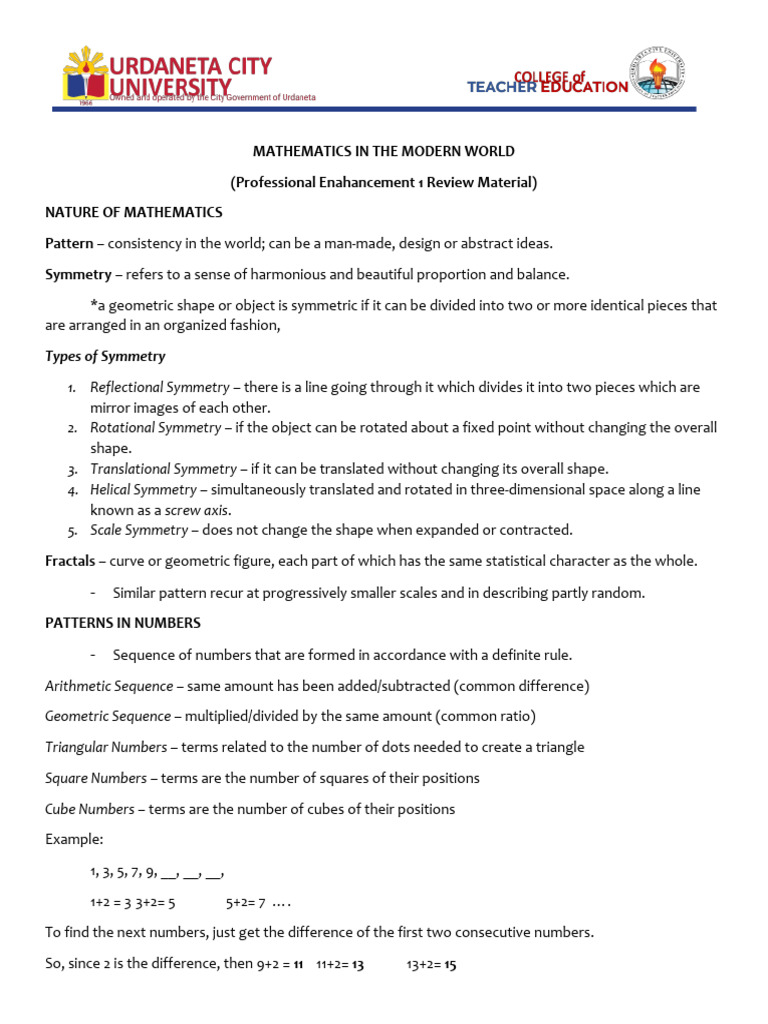 ProfEn-MMW_Review-Material | PDF | Sampling (Statistics) | Statistics
