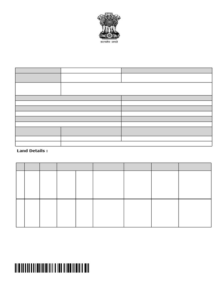 Gift Deed Family Land With Structure Laxmi Patel Vijaya Patel Query | PDF | Payments | Taxes