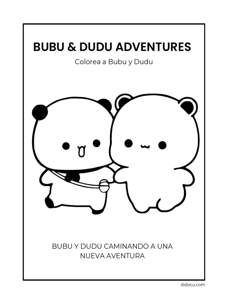 Aventuras Bubu y Dudu - Libro para Colorear | PDF