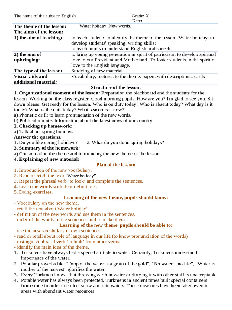10 Inlis (7 Yash) - IV (5sag) - M | PDF | Vocabulary | English Language