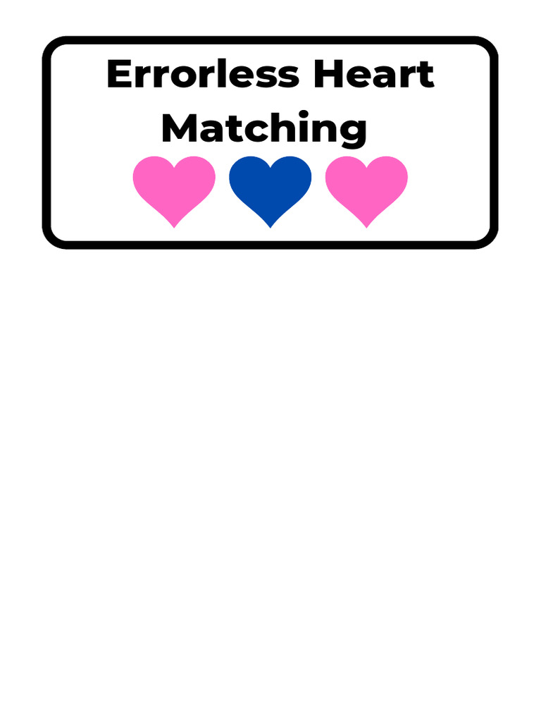 Errorless Hearts | PDF