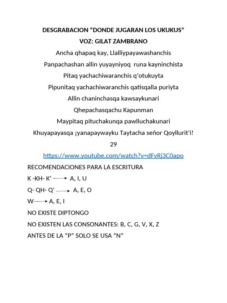 Donde Jugaran Los Ukukus | PDF